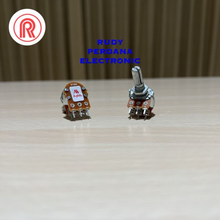 POTENSIO 100K 100 K OHM Ω STEREO A-PLUS APLUS ALPHA | Lazada Indonesia