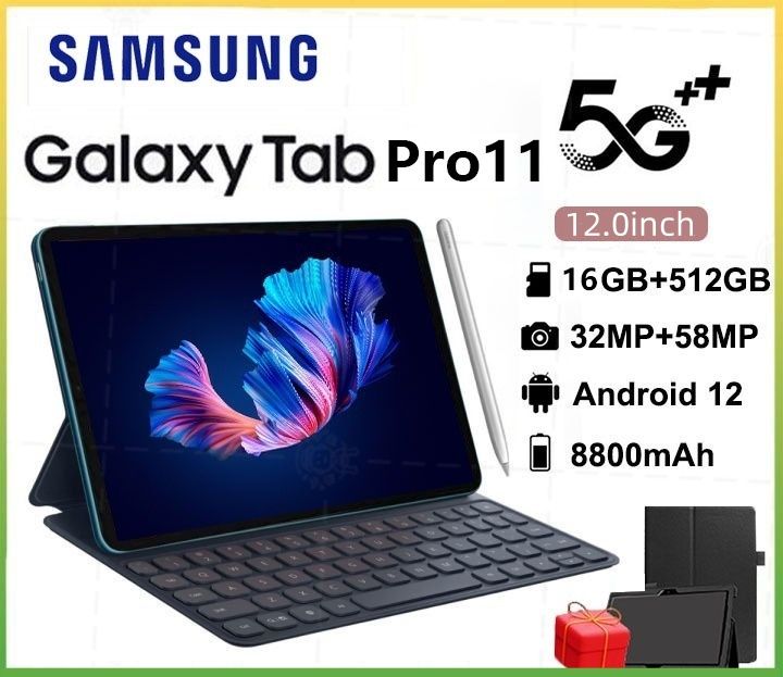 【COD】SUNSUNG Bagong Murang 5G Tablet Galaxy Pro11 Tab 12 Inch 16GB RAM ...