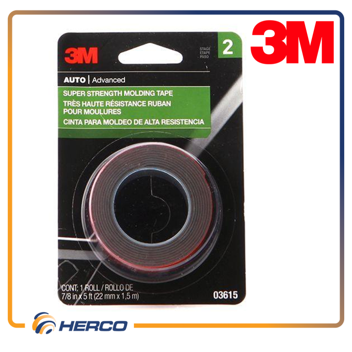 3M 3615 Molding Tape .875in x 5 ft 1 Roll/pack | Lazada PH