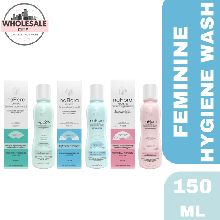 NaFlora Feminine Hygiene Wash 150ml, 60ml | Lazada PH