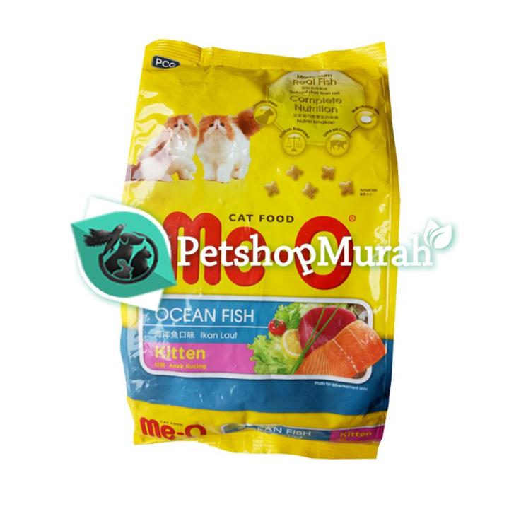 Makanan Kucing Meo Kitten Ocean Fish 1,1kg / Meow Junior 1,1 kg Me-O ...