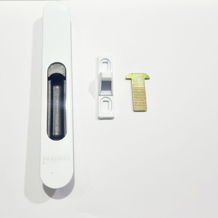 Kunci Jendela Aluminium Geser / Sliding DEKKSON KS Z 08A - Putih ...