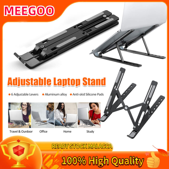 Laptop Holder Portable Aluminum Alloy Folding Bracket Notebook Laptop ...