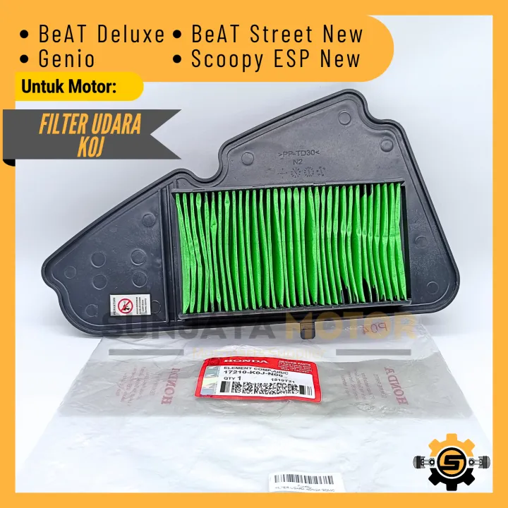 Saringan Udara Honda K0J Filter Udara Beat Deluxe Genio Scoopy ESP New ...