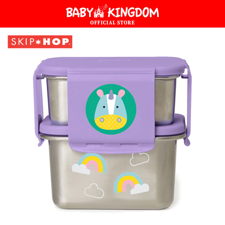 Skip Hop Zoo Stainless Steel Lunch Kit | Lazada Singapore