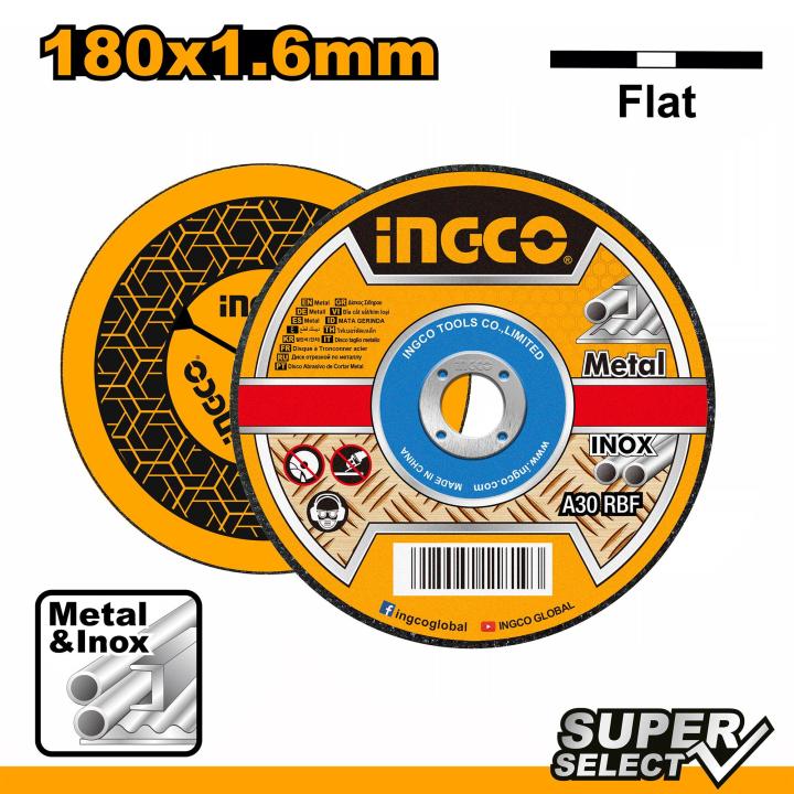 INGCO by OSOS Super Select 7-inches Abrasive Metal Cutting Disc ...