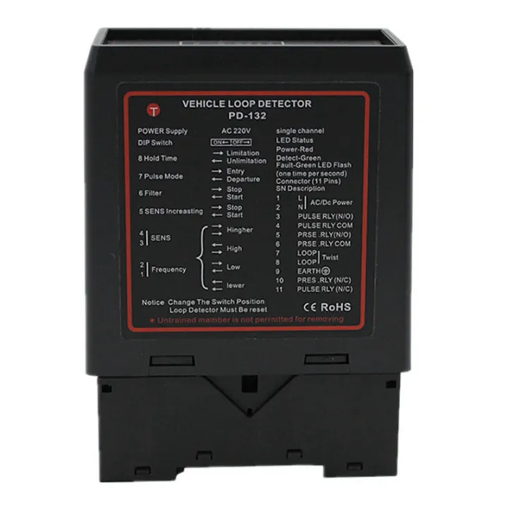 Inductive Barrier Gate Vehicle Detector PD132 Inductive Barrier Vehicle ...