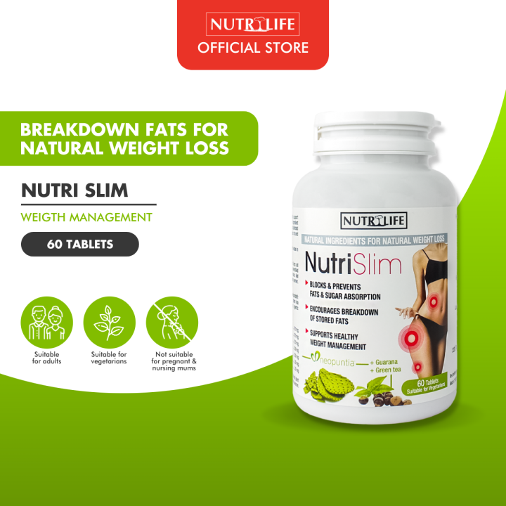 Nutrilife Nutri Slim 60 Tablets | Lazada Singapore