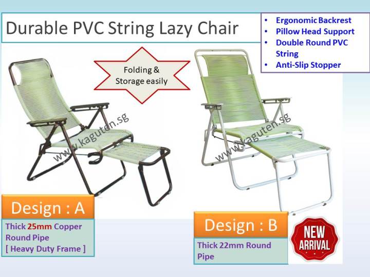 Heavy Duty Lazy Chair, folding Lazy Chair with Pillow Head, Lazy Chair ...