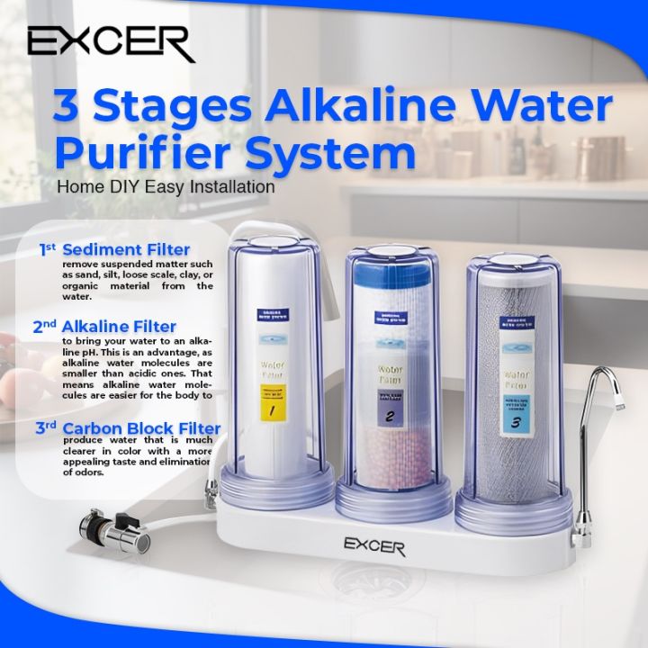 5 Stages Alkaline Water filter W/ no electricity needed | Lazada PH
