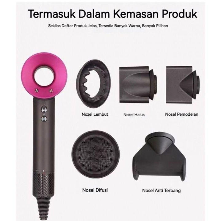 BEST .Hair Dryer 5in1 Senus Pengering Rambut High Speed Hairdryer ...