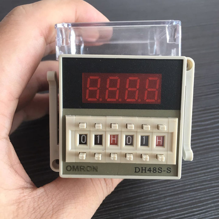 yingke Omron Time Relay Dh48s-s Digital Timer Delay Relay 0.1s-99 Hours ...