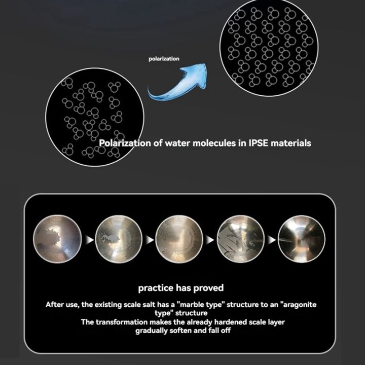 (BIGY) Whole House Central Water Softener Scale Filter Scale Water ...