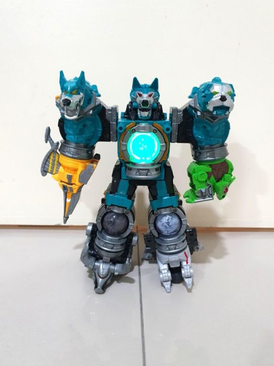 Dx Power Rangers Uchu Sentai Kyuranger Kyutama Kerberos Zord | Lazada ...