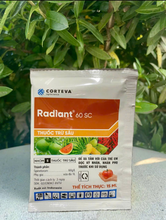 Thuốc Trừ Sâu - Bọ Trĩ và Nhện Đỏ RADIANT 60SC Corteva (Gói 15ml ...