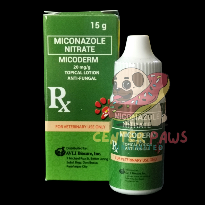 MICODERM Anti-fungal Topical Lotion for Dogs and Cats 15g | Lazada PH