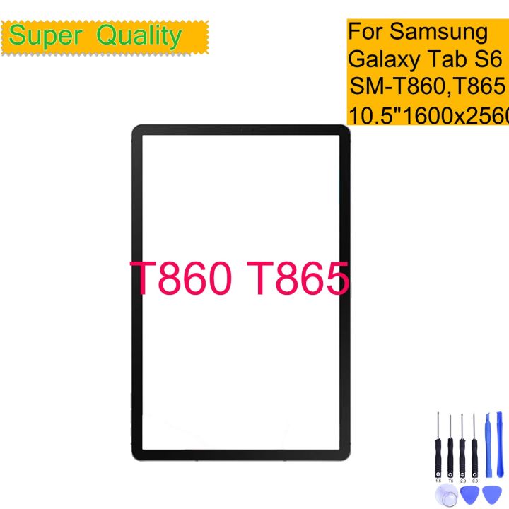 สำหรับเหมาะสำหรับ Samsung Galaxy Tab S6 T860 T865หน้าจอสัมผัสแผงแท็บเล ...