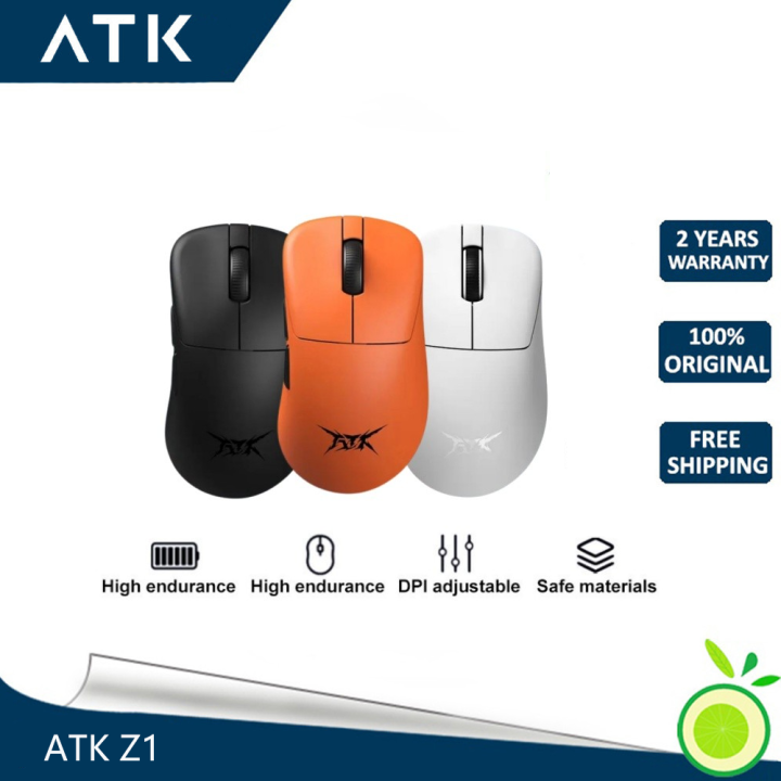ATK Z1 wired/wireless dual-mode mouse 3950/Ultra hole free lightweight ...