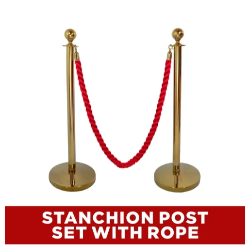 【COD&Ready Stock】Hotel (STANCHION SET) Stanchion Post 1 SET Railing ...