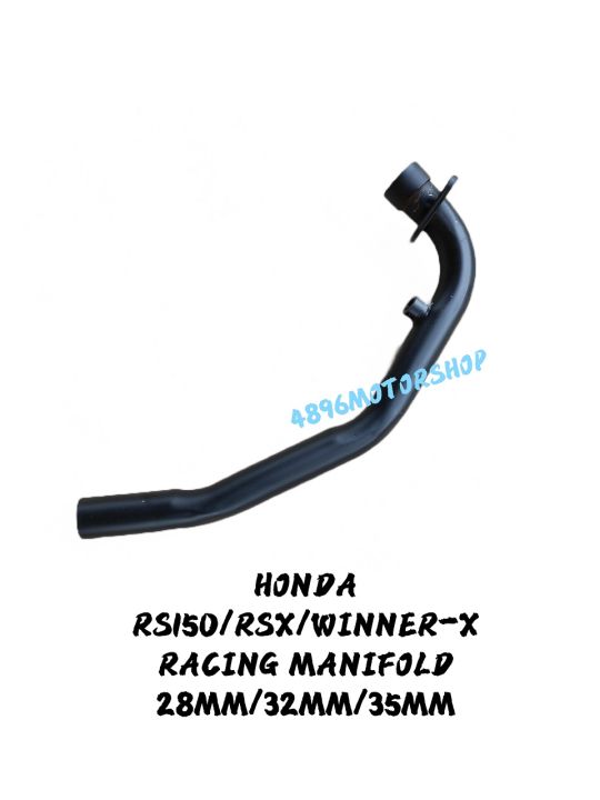 FRONT BLACK RACING MANIFUL MANIFOLD RS150 V1 V2 RSX WINNER-X 28MM 32MM ...