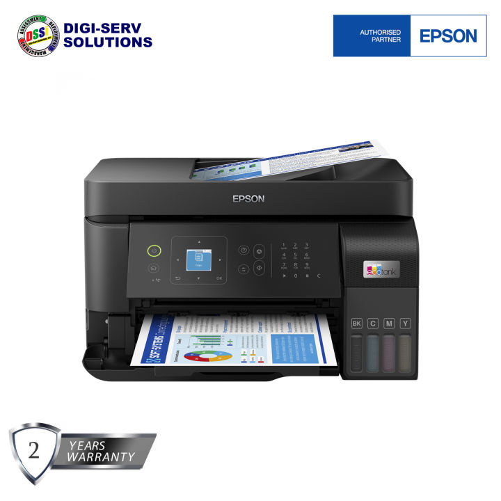 Epson EcoTank L5590 Ink Tank Printer, A4 Multifunction Printer with ADF ...