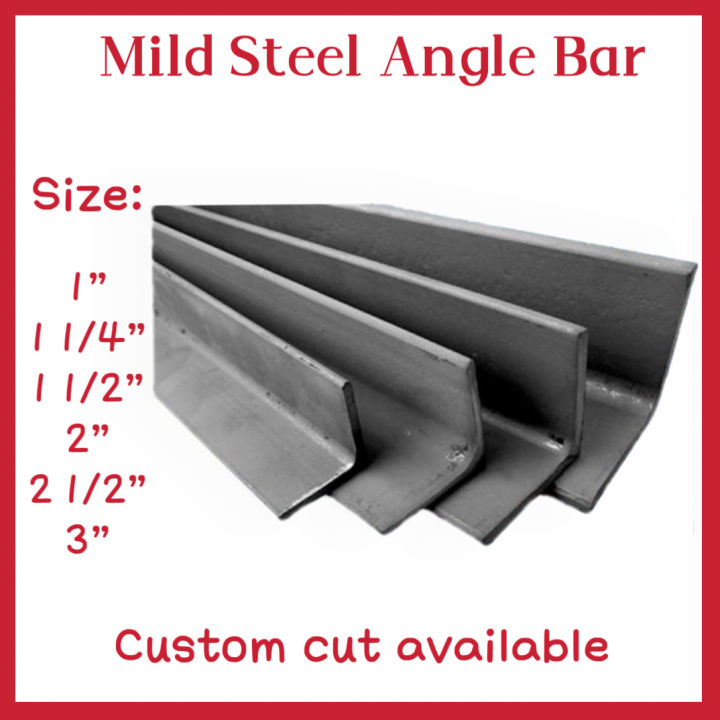 Mild Steel Angle Bar,L Bar,Besi Angle,Besi L,角铁，Custom Size Available ...