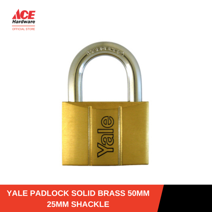 Yale 50 MM Brass Padlock V140 50 | Lazada PH