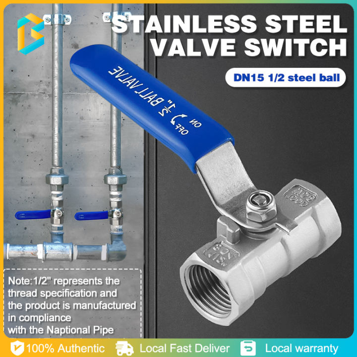 BIGBANG 1/2 inch Goose neck Ball valve 304 stainless BALL VALVE | Lazada PH