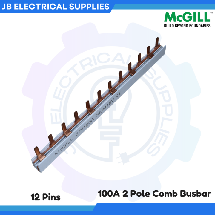 McGILL Busbar 100A 2 Pole | Lazada PH