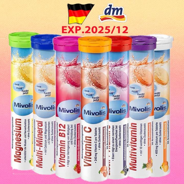 Mivolis dm DAS Gesunde Plus Mivolis Vitamin Effervescent 20 tablet ...