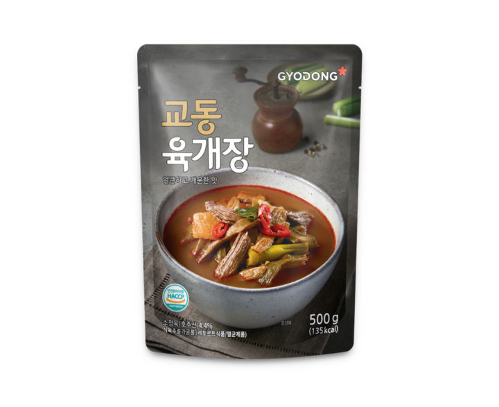 [Original] 육개장 Gyodong Spicy Beef Soup (ซุปเนื้อวัวปรุงรสสำเร็จรูป ...