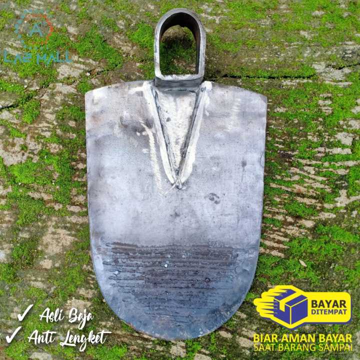 (Dijamin Anti Lengket) Cangkul Tradisional Baja Asli - Pacul Buatan ...
