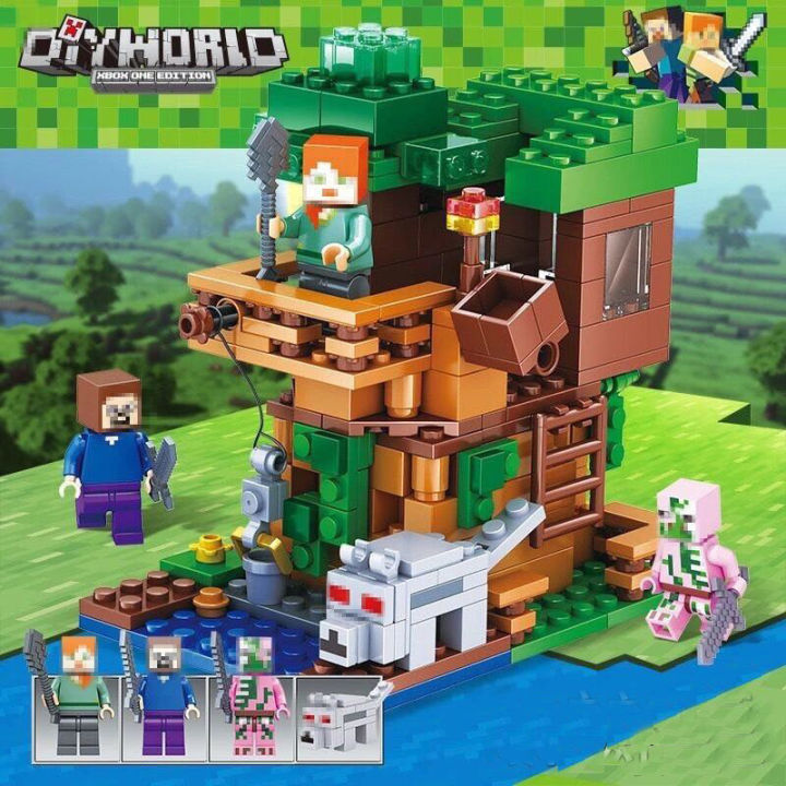 Minecraft Toys Model My World Building Blocks Toys Minifigures Sets for ...