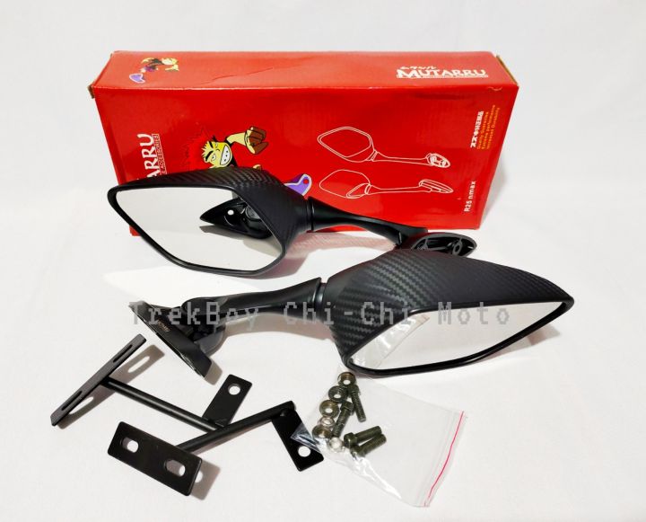 MUTARRU SIDE MIRROR FOR N-MAX R25 SHORT , MEDIUM & LONG Stem | Lazada PH