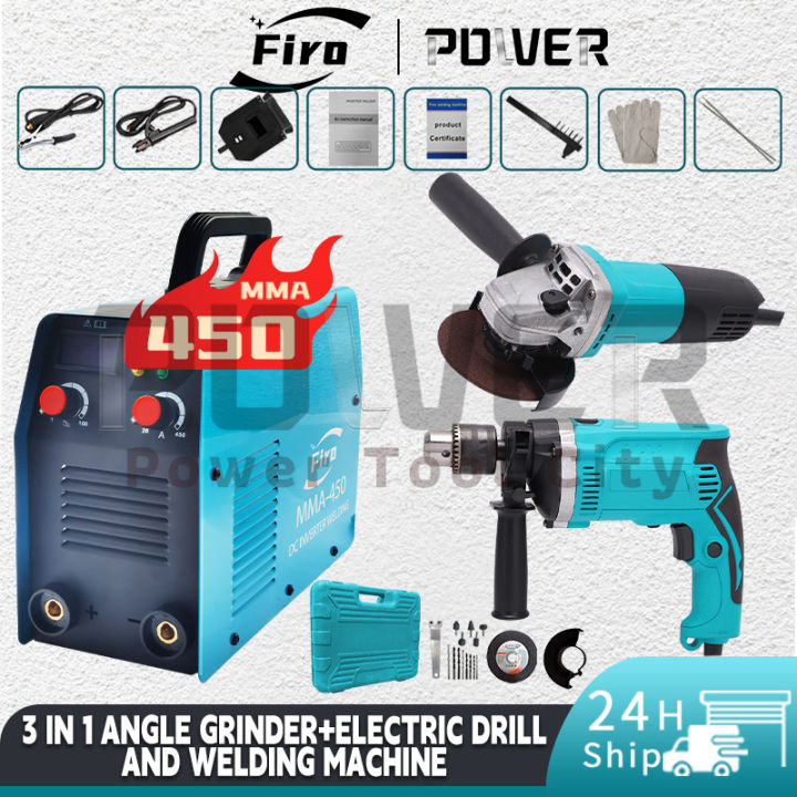 MMA-450 Portable IGBT Inverter Welding Machine + high power 2in1 ...