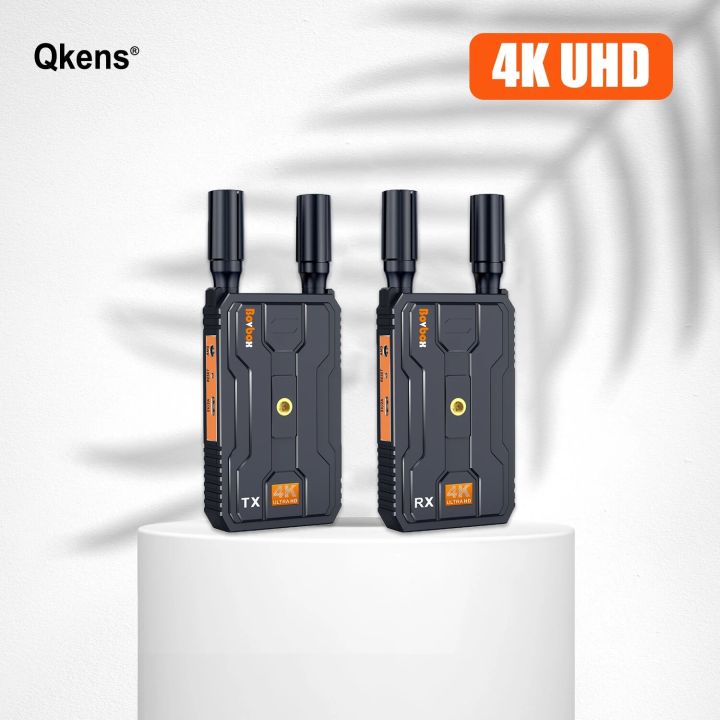 4K Wireless Transmission Video Transmitter Receiver Dual HDMI Display ...