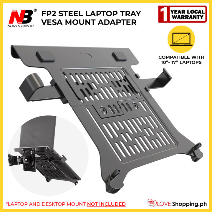 North Bayou NB FP-2 Steel Laptop Bracket Laptop VESA Mount Adapter for ...