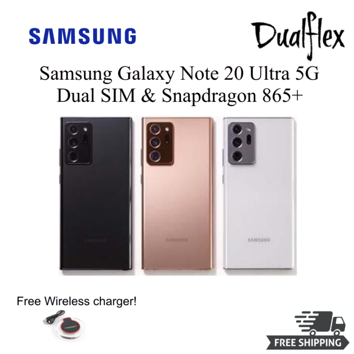 Samsung Galaxy Note 20 Ultra 5G Snapdragon 865+ SmartPhone DualSim ...