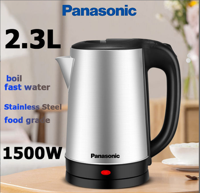 Panasonic electric kettle Household 304 stainless steel- 2.3L Fast Heat ...