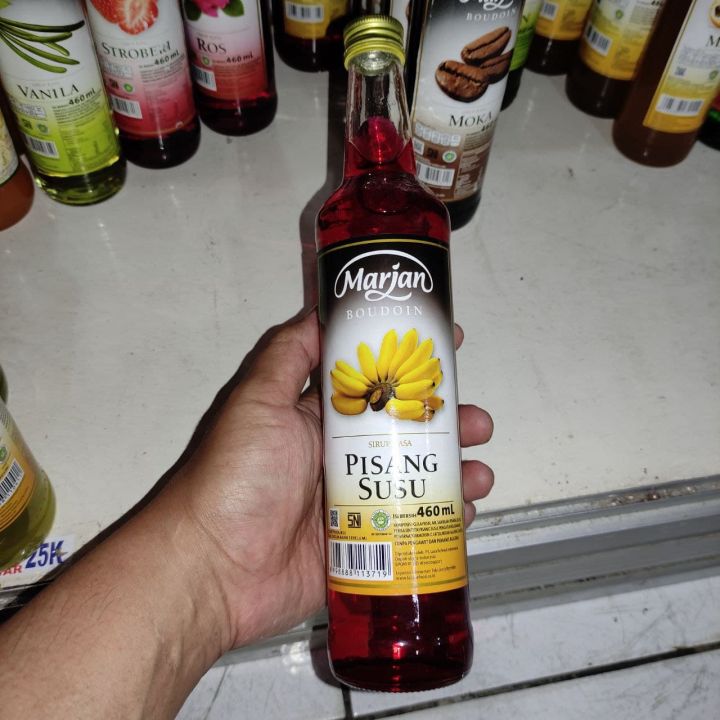 MARJAN BOUDOIN SIRUP RASA PISANG SUSU 460 ML | Lazada Indonesia