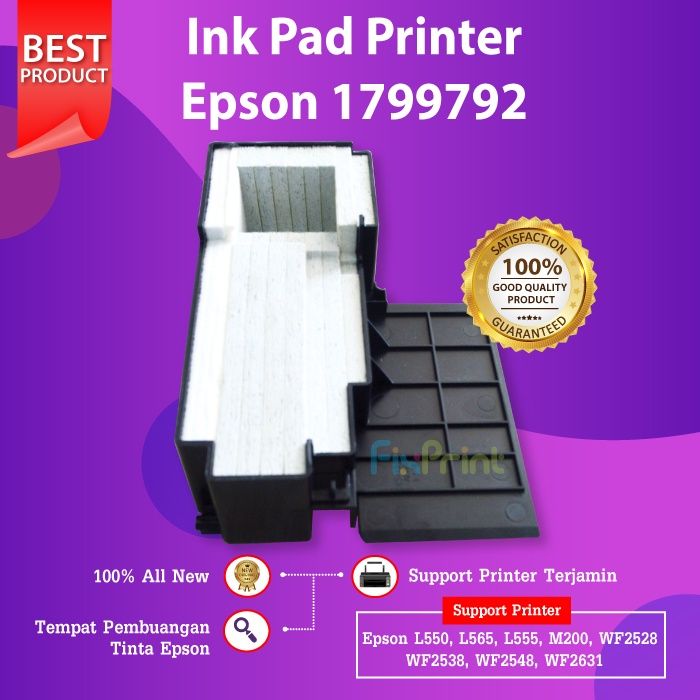 Ink Pad Epson L550 L565 L555 Busa Tinta Printer M100 M105 M200 M205 ...
