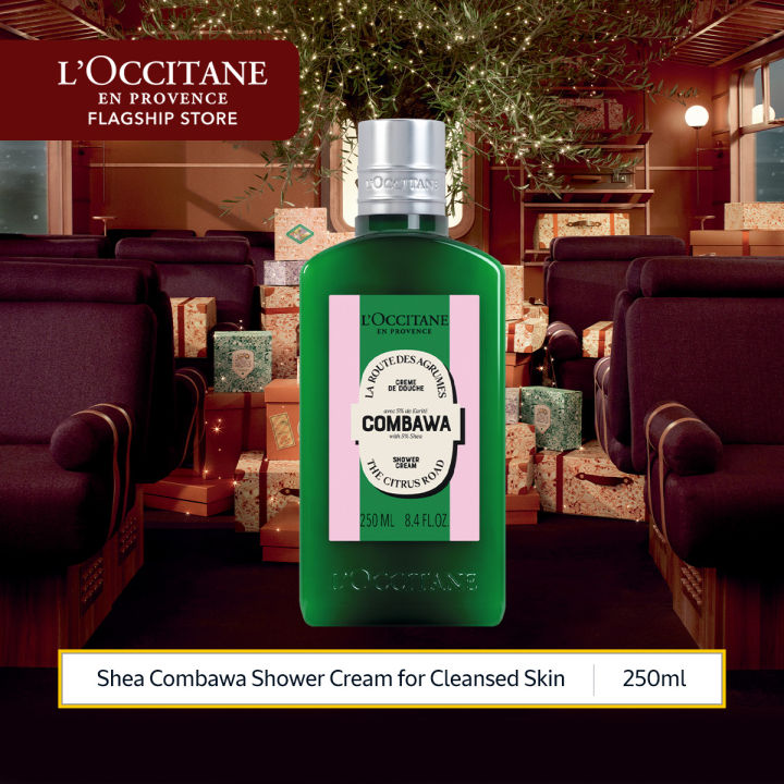 L'Occitane Shea Combawa Shower Cream 250ml for Cleansed and Nourished ...