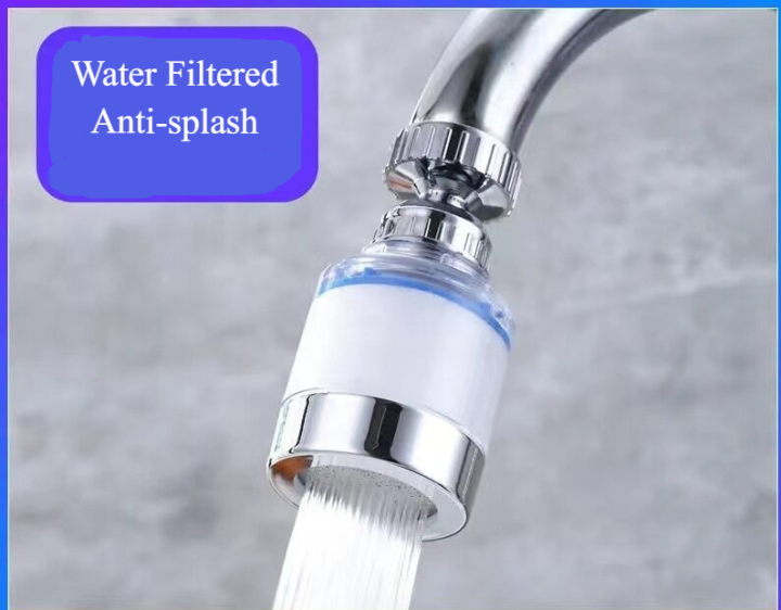 Faucet Sprinkler Tap Water Filter Extender Universal Bubbler Shower ...