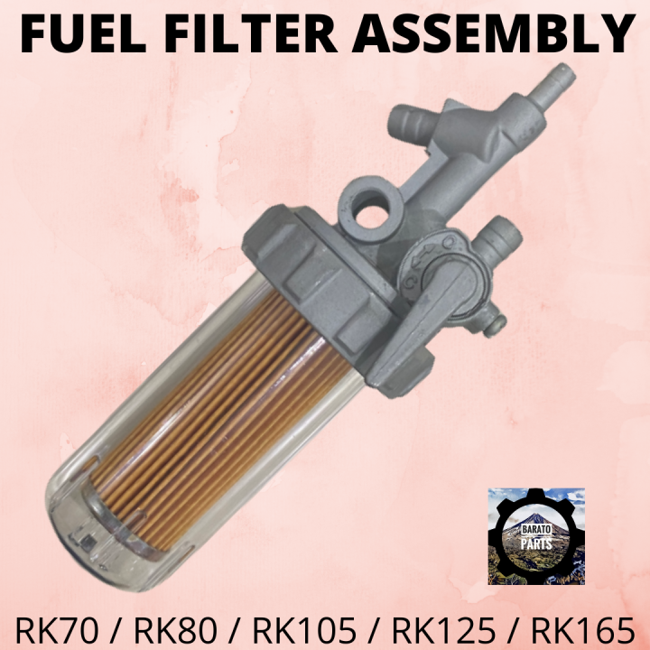 Fuel Filter Assembly KUBOTA RK70 / RK80 / RK105 / RK125 / RK145 / RK165 ...
