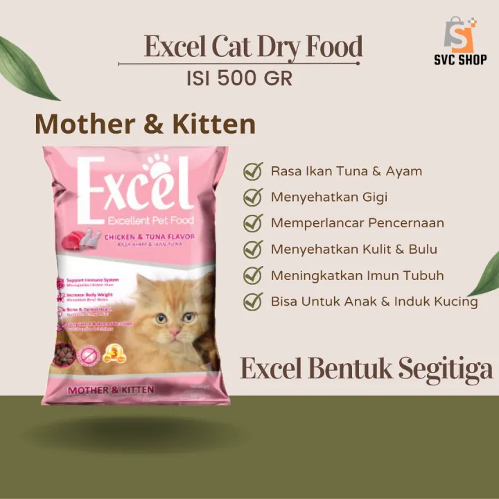 Excel Cat Food Freshpack 500gr | Lazada Indonesia