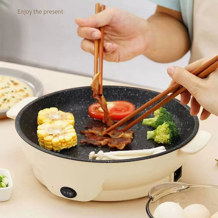 Tiko# Multifunction Electric Frying Pan Non-Sticky Grill Fry Baking ...
