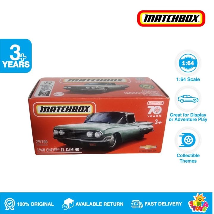 Matchbox 2022 - 1960 Chevy El Camino - Box Sealed | Lazada Indonesia