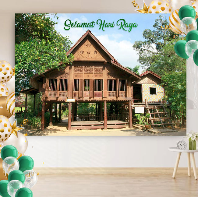 Banner - Hari Raya Aidilfitri / Hari Raya Haji / Salam Aidilfitri | Lazada