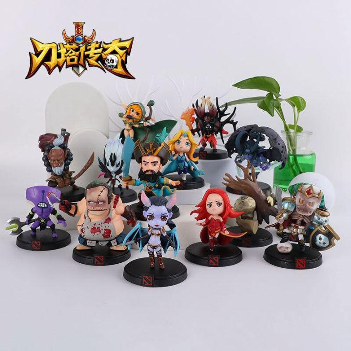 DOTA 2 JUGG Nevermore Pudge Coco Anime Game Figure Doll Car Decoration ...