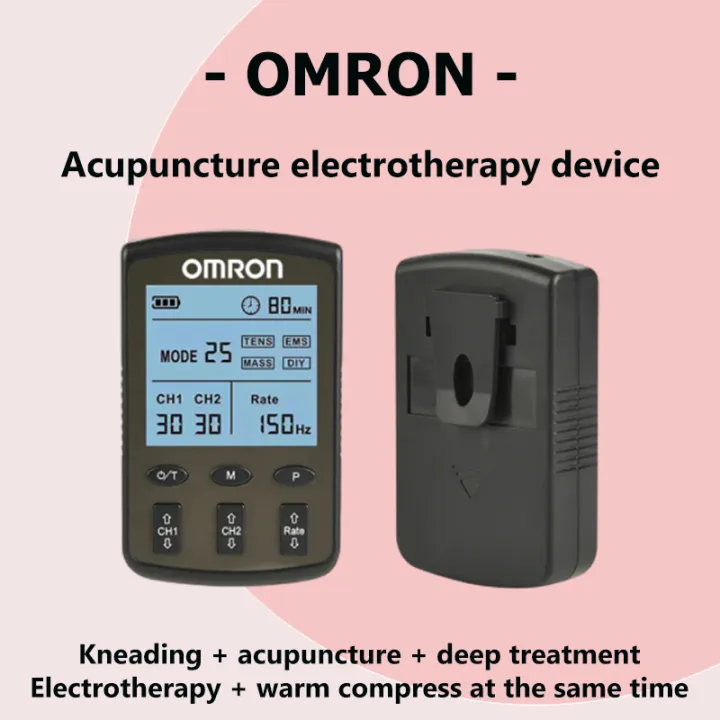 OMRON ACUPUNCTURE ELECTROTHERAPY DEVICE Omron Tens Unit เครื่องกระตุ้น ...